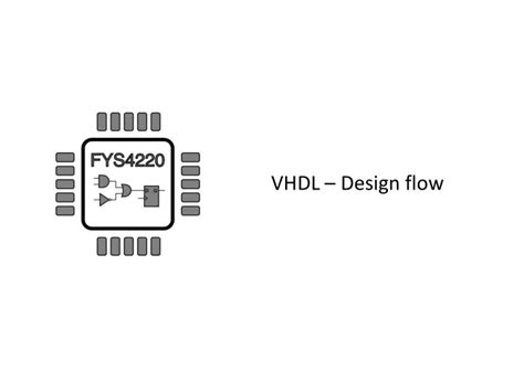 [ppt] Vhdl Design Flow General Design Flow Steps Design Entry Powerpoint Presentation 1037134