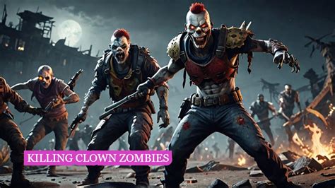 Killing Clown Zombies Like A Pro In Call Of Duty Zombies Youtube