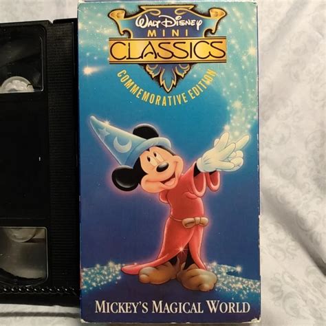 Walt Disney Mini Classics Mickeys Magical World Vhs 1991 £263