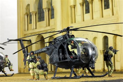 Black Hawk Down Diorama 148 Mh 6 Little Bird Helicopters Somalia 19