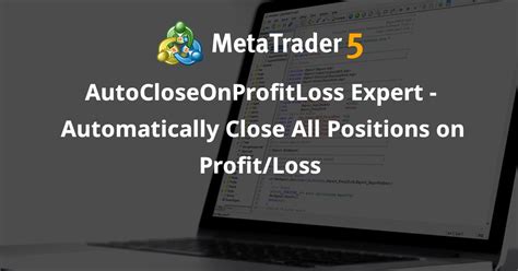 Mql5 Kod Tabanında Metatrader 5 Için Wazatrader Yazarının Autocloseonprofitloss Expert