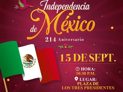 Todo Listo Para La Ceremonia Del Grito De Independencia