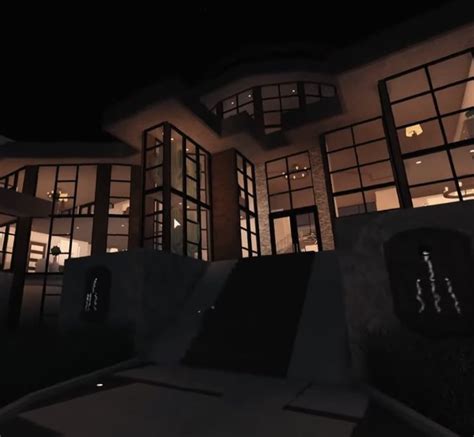 Bloxburg Mansion Warm House No Large Plot House Build Building A House House Styles
