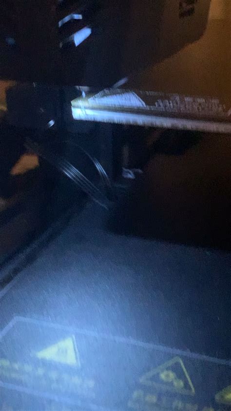 anyone know what s going on here my printer blobs up almost instantly