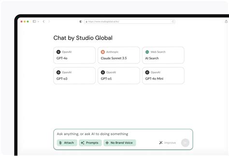 免費 Ai 聊天機器人：簡易登入立即提問交談 — Studio Global