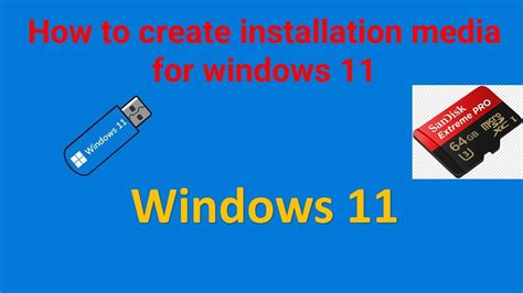 How To Create As Installation Media For Windows 11 Usb Flash Drive Or