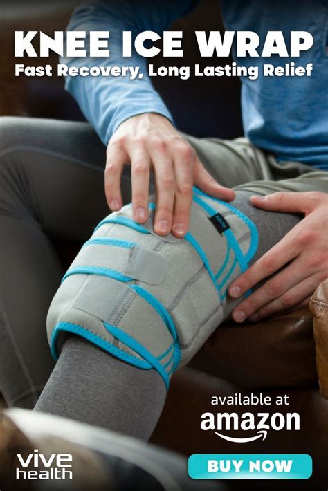 Vive Knee Icevive Knee Ice Pack Wrap Pack Wrap In 2024