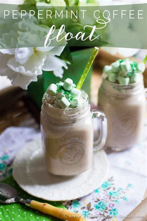 Peppermint Mocha Float St Patricks Day Recipe