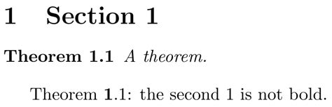 Cross Referencing Bold Numbers Within Section Using Zref Clever TeX LaTeX Stack Exchange