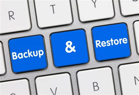 backup and restore dnstech