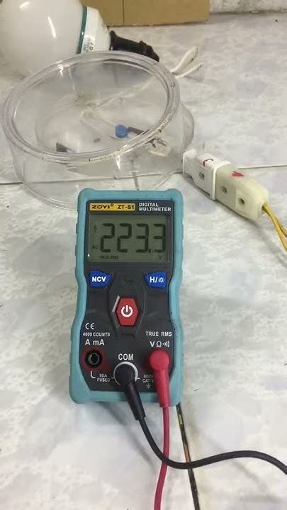 Test Varistor 100v Youtube