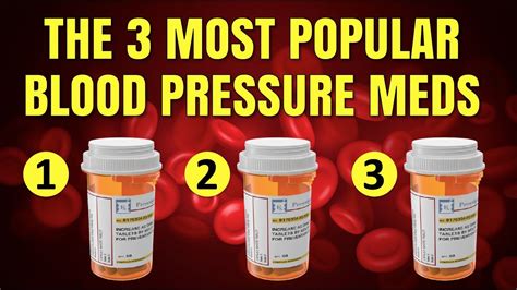 The 3 Most Prescribed Blood Pressure Medications In The World Youtube