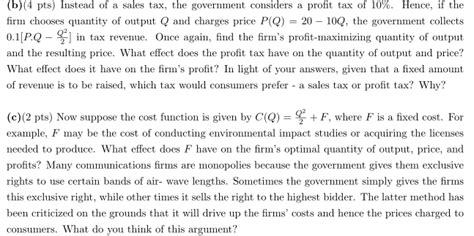 Solved 516 Pts Show That The Optimality Condition For A