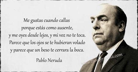 Me Gusta Cuando Callas Poema XV
