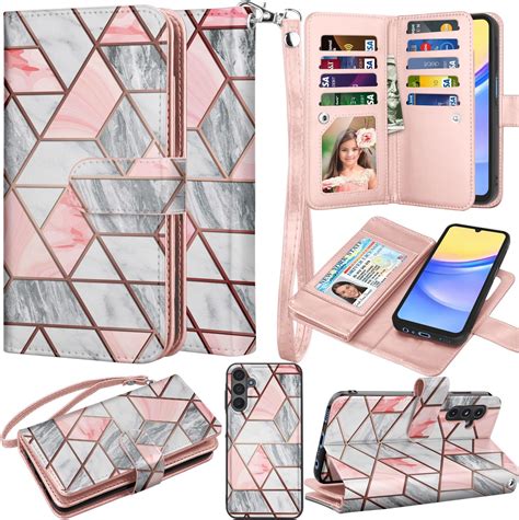 Amazon Com Takfox Wallet Case For Samsung Galaxy A15 5G Galaxy A15 5G Case PU Leather Credit