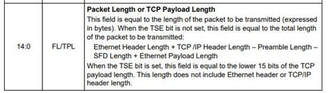 Ethernet Transmit Descriptor Bxl Vs Fl Treatment