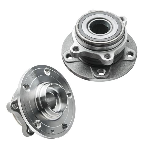 Detroit Axle Pc Wheel Bearing Hubs For Front Audi Tt A Q Quattro Volkswagen Tiguan R Cc
