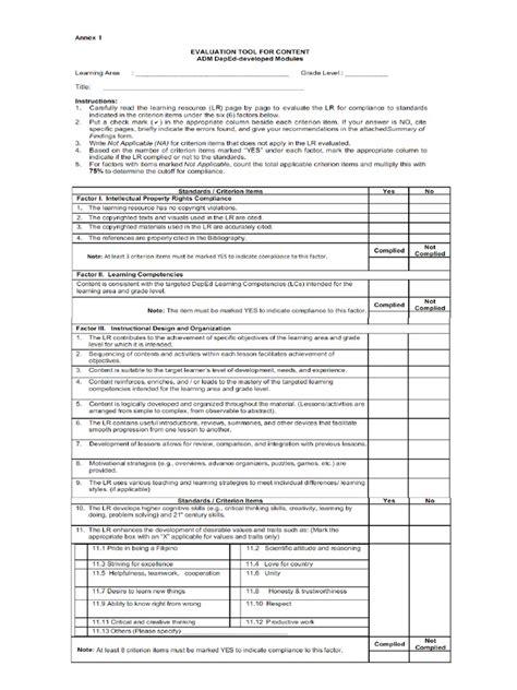 Validation Tool Math Pdf