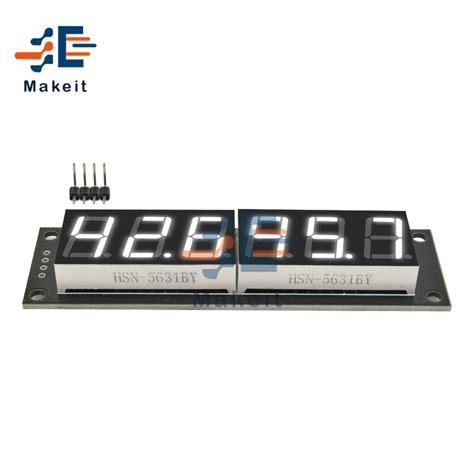 Módulo De Reloj De Tubo Digital Para Arduino Tablero De Pantalla Led De 0 56 Pulgadas 0 56