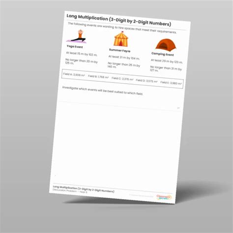 Year 6 Long Multiplication 4 Digit By 2 Digit Numbers Reasoning And Problem Solving Resource