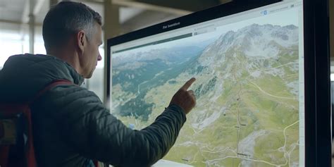 Touchscreen Display Featuring Interactive Interface Premium Ai