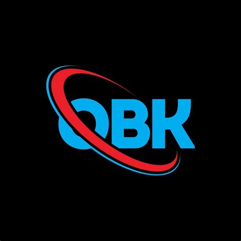 OBK logo. OBK letter. OBK letter logo design. Initials OBK logo linked ...