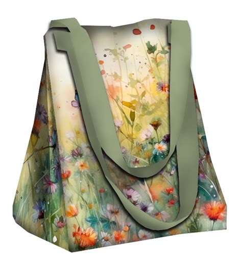 Torba XL z saszetką 2 w 1 MAGIC MEADOW zestaw do uszycia Torba XL