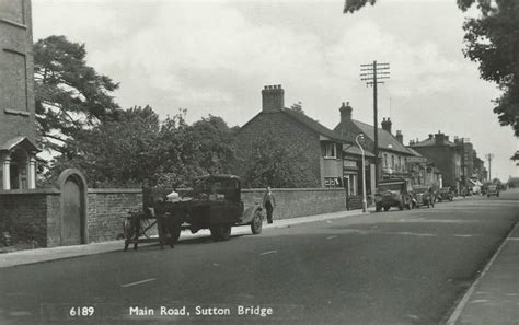 Main Road Sutton Bridge Possibly Late 1940s South Holland Life