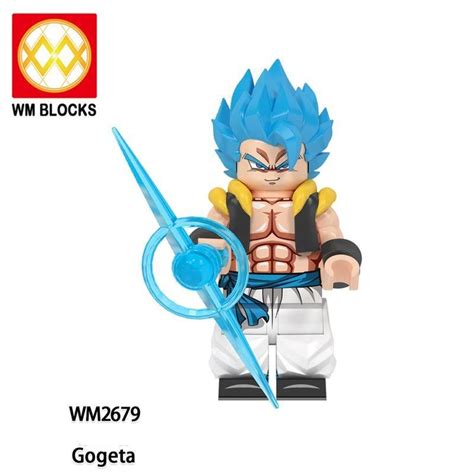 อะนิเมะบล ็ อกของเล ่ นรูป Son Goku Vegeta Piccolo Burdock Building Block Mini ของเล ่ น Wm6177