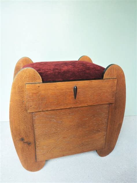 Amsterdam School Storage Box Stool Catawiki