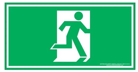 Illuminated Exit Sign Barlens