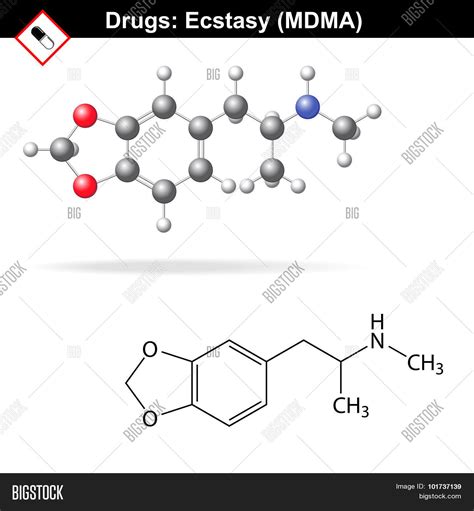 Ecstasy Mdma Drug Vector And Photo Free Trial Bigstock