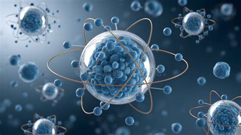Gallium Atom A Journey To Its Core And 31 Electrons Stock Illustration