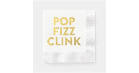 Pop Fizz Clink Napkins