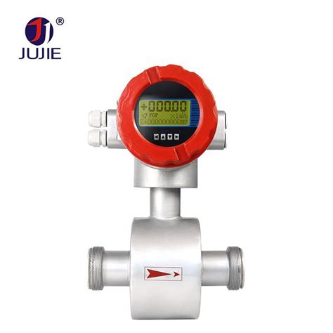 Modbus Electromagnetic Flowmeter Corrosive Acid Liquid Magnetic Flow