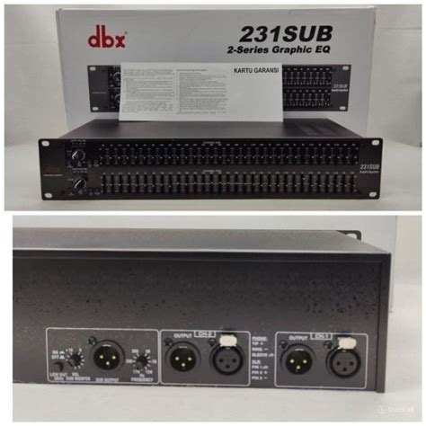 Jual Equalizer Dbx 231 Sub Dbx231sub Dbx 231sub Shopee Indonesia