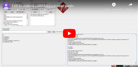 Çoklu Android Kontrol Esp8266 01 Ve Bluetooth Server Mikrobotik
