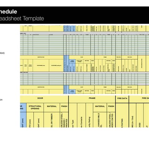 Excel Construction Template Etsy