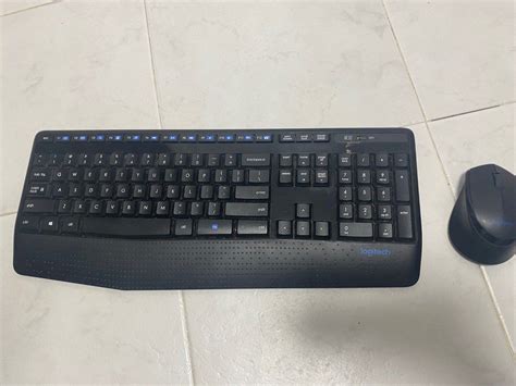 Logitech Keyboard And Mouse Computers And Tech Parts And Accessories Computer Keyboard On Carousell