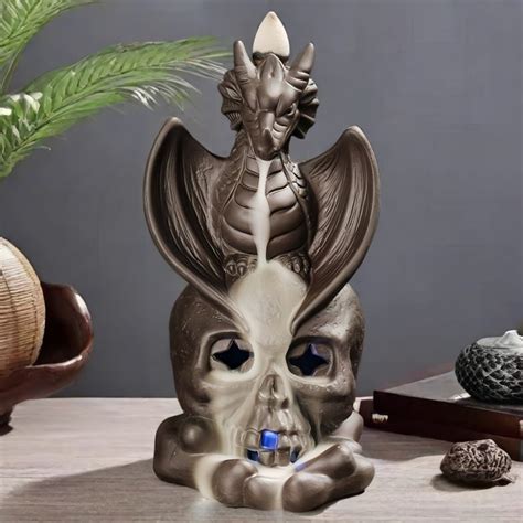 Dragon Incense Burner Backflow For Cone And Stick Incense Lulu