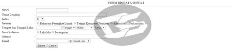 Membuat Form Biodata Sederhana Dengan HTML Keyzex