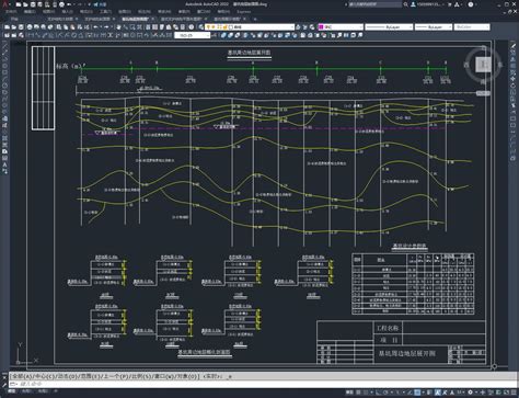 某基坑支护设计图纸 Autocad 模型图纸下载 懒石网