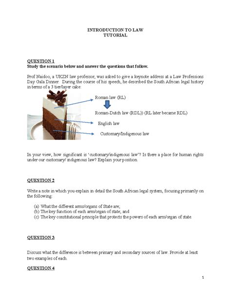 Firac Method Of Analyzing Introduction To Law Tutorial Question 1