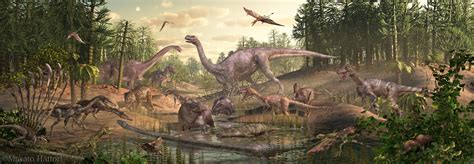 Marchan Blog 三畳紀の風景 Triassic period