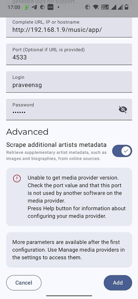 Smb Folder Adding Issue Support Symfonium Support