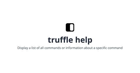 Truffle Help Fig
