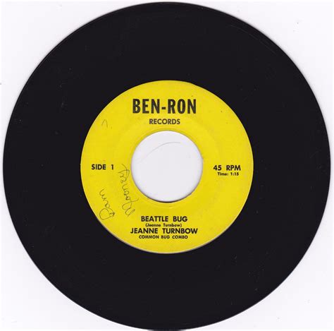 Popsike Com Rare Jeanne Turnbow Beattle Bug Summertime Ben Ron
