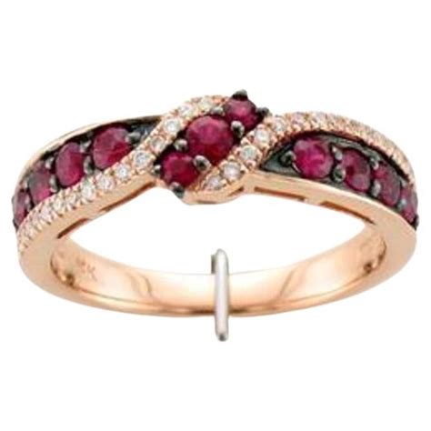 Le Vian Ring Featuring Passion Ruby Vanilla Diamonds Set In 14k