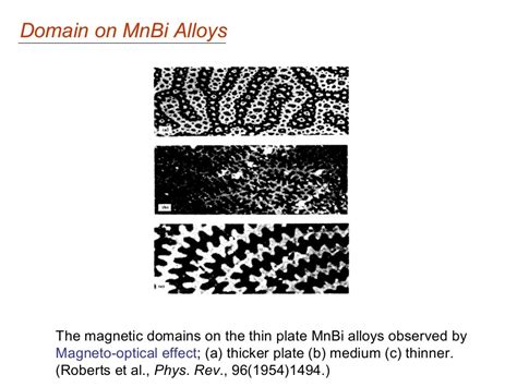 Magnetic Domain And Domain Walls