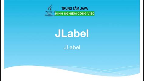 Bài 4 Java Swing Jlabel Youtube